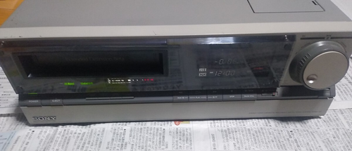 SONY EDV9000 ED Beta Deck Video Cassette Recorder Player black Body ...