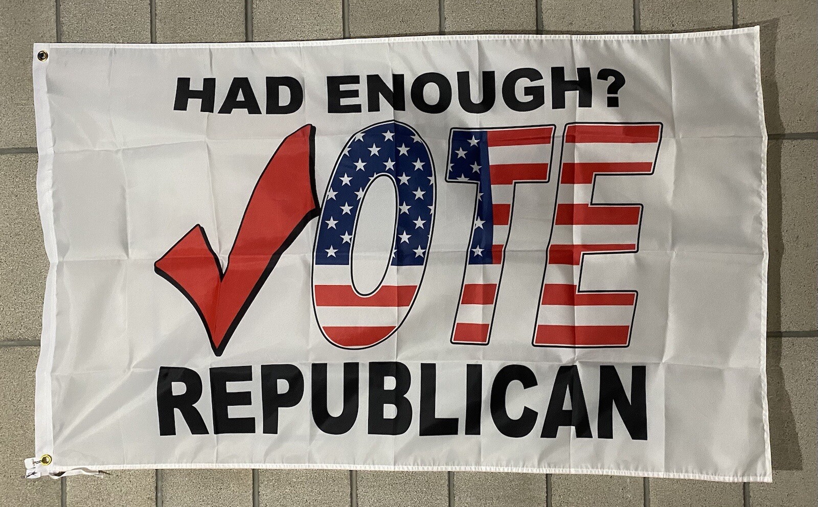 Vote Republican Flag Free Ship Save America Election Red USA 3x5' Sign ...