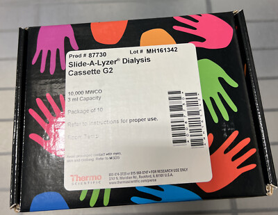 Thermo Scientific 87730 Slide-A-Lyzer Dialysis Cassette G2 10K 3ml 10 ...
