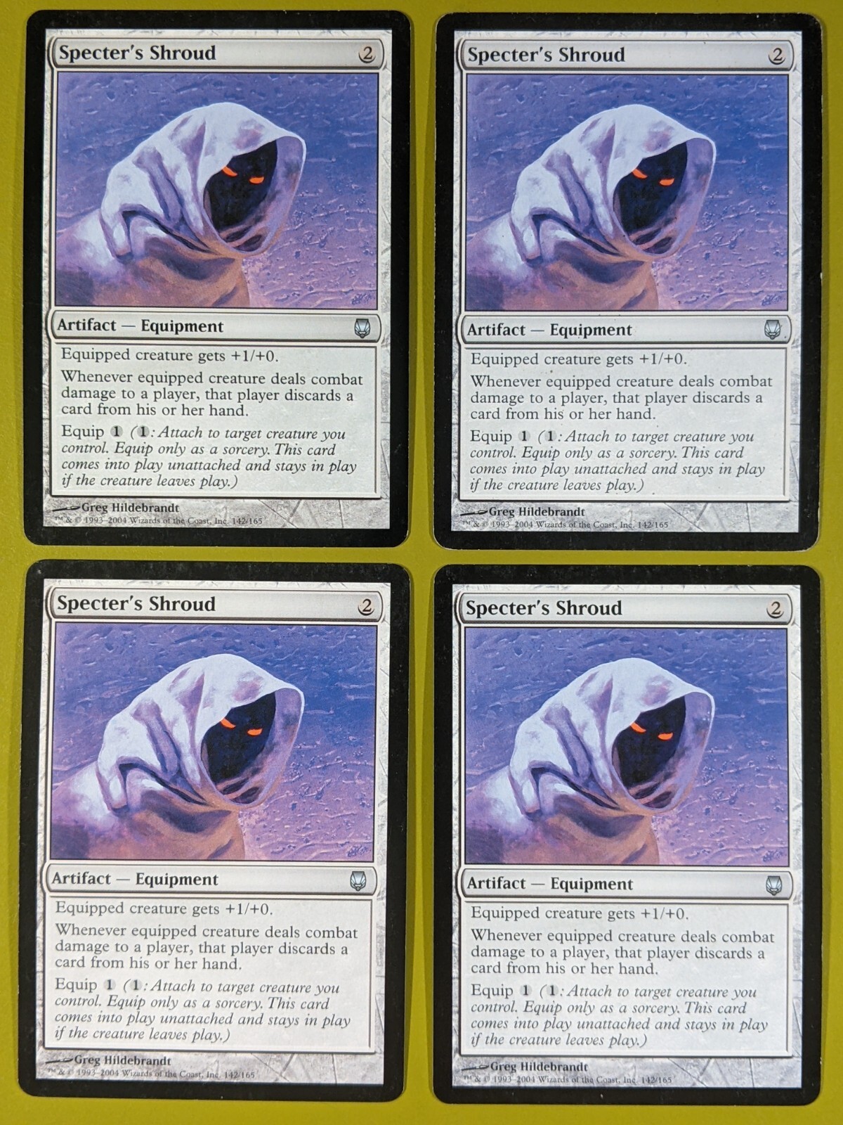 Specter's Shroud x4 Darksteel 4x Playset Magic the Gathering MTG | eBay