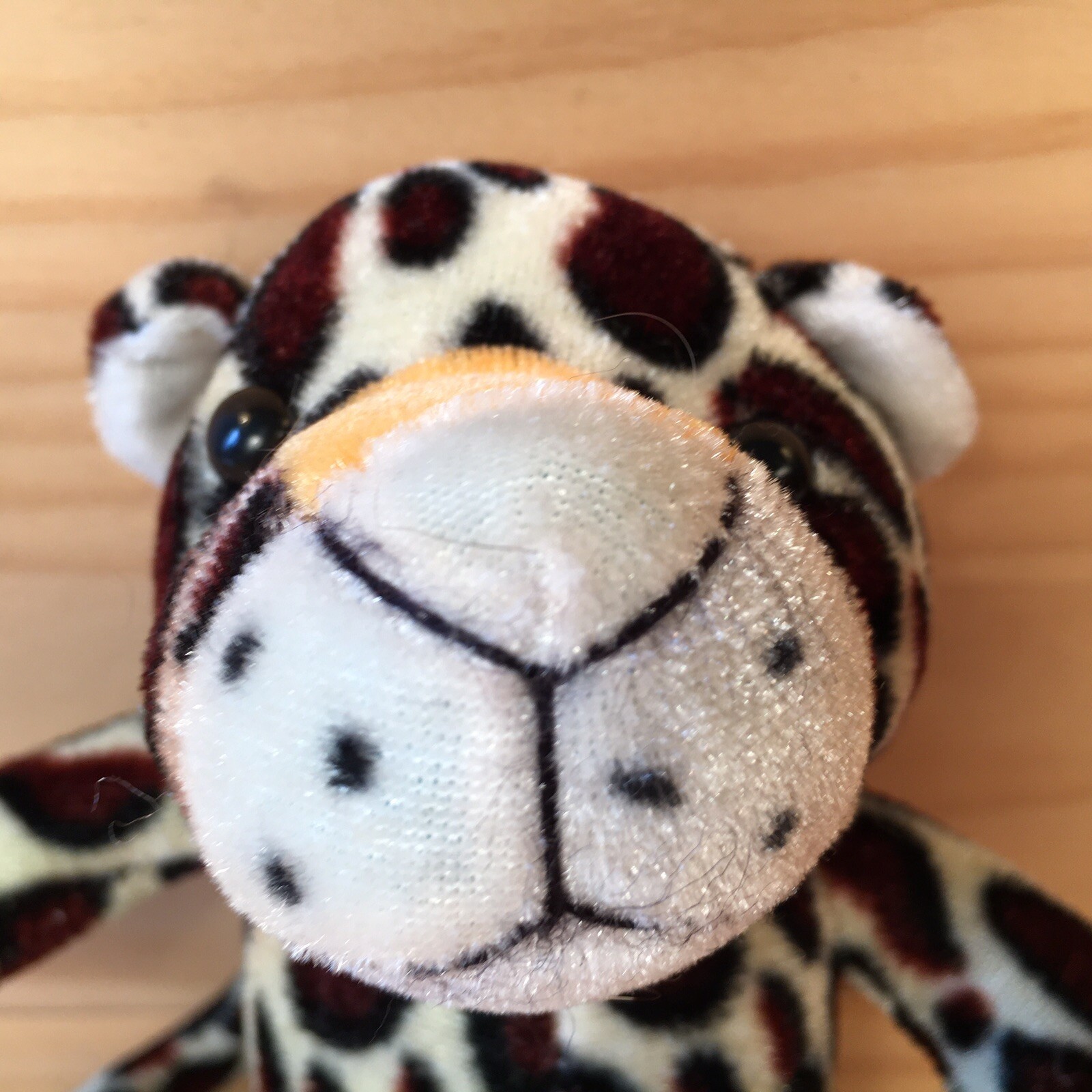 DOTTY THE LEOPARD "Brown" Cute Little Wild Cat Soft Toy Stuffed Animal ...