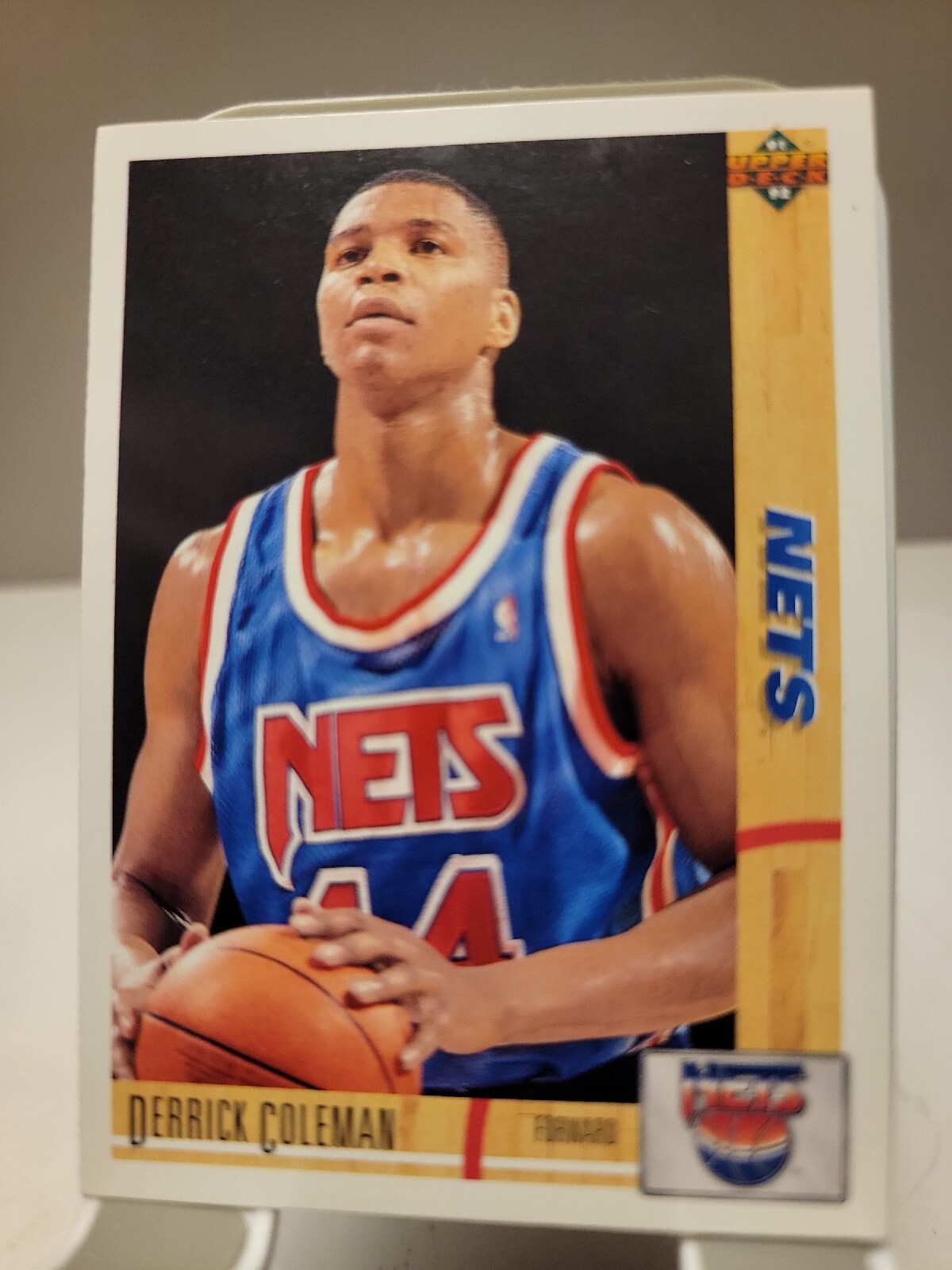 1991-92 Upper Deck - #332 Derrick Coleman (Rookie) Free Shipping | eBay