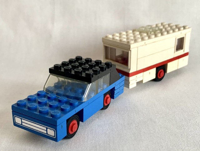 LEGO LEGOLAND: Car and Caravan (656) for sale online | eBay