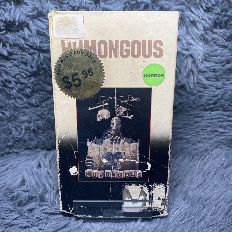 Humongous VHS 1983 Embassy Video Release 80’s Slasher Classic Horror ...