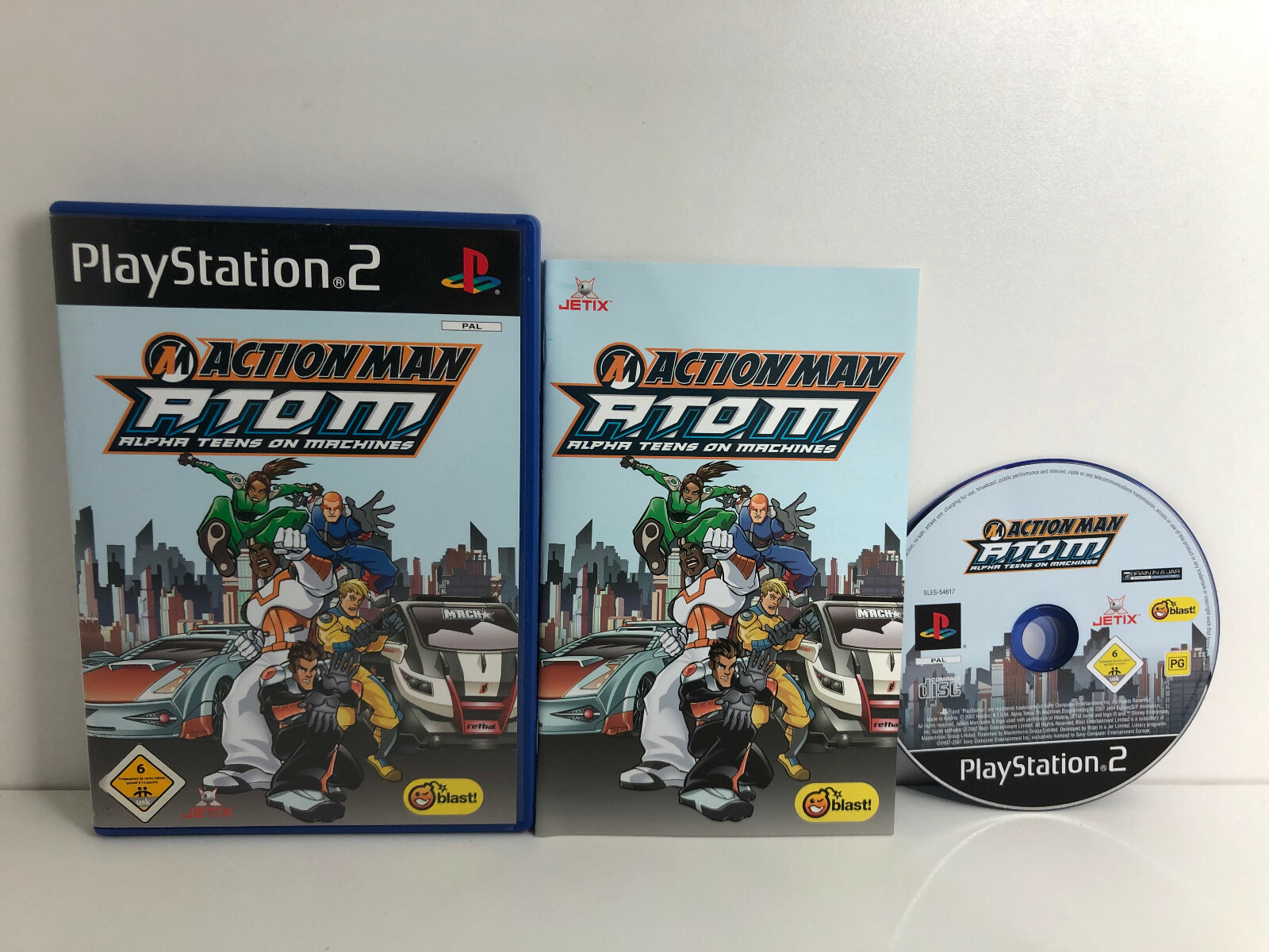 Action Man ATOM PlayStation 2 PAL - Prix - Photo - Présentation