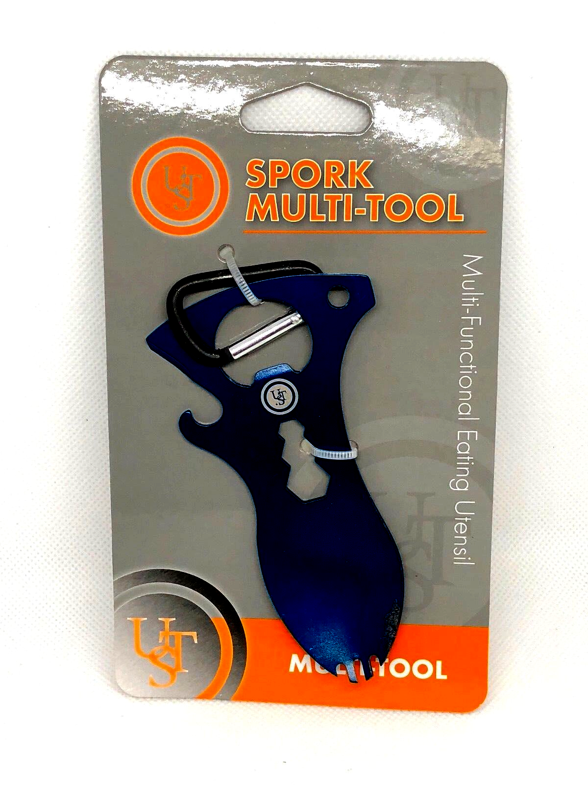 blue Spork Multi tool multi tool novelty fun gift survival pocket size UST | eBay