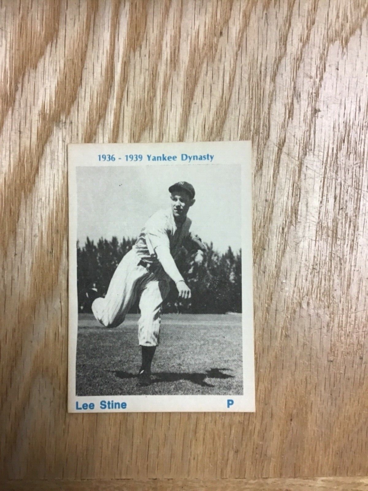 1975 TCMA Lee Stine New York Yankees Card | eBay