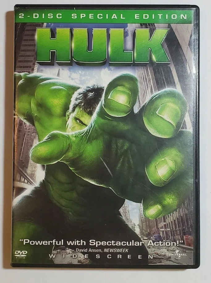 Hulk Dvd Menu