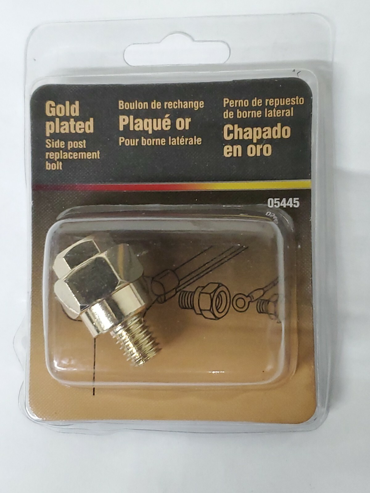 Deka East Penn 00545 Side Post Replacement Bolt Gold Plated | eBay