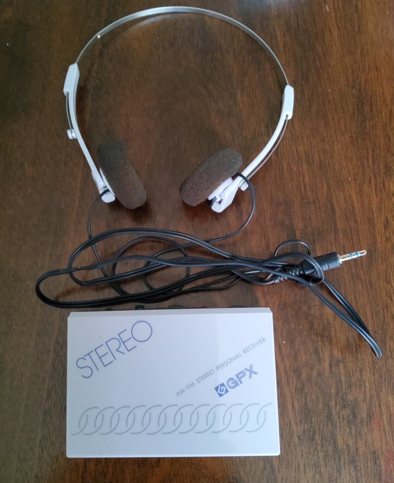 Vintage GPX AM/FM Radio With Headset Stereo Portable Receiver Model ...