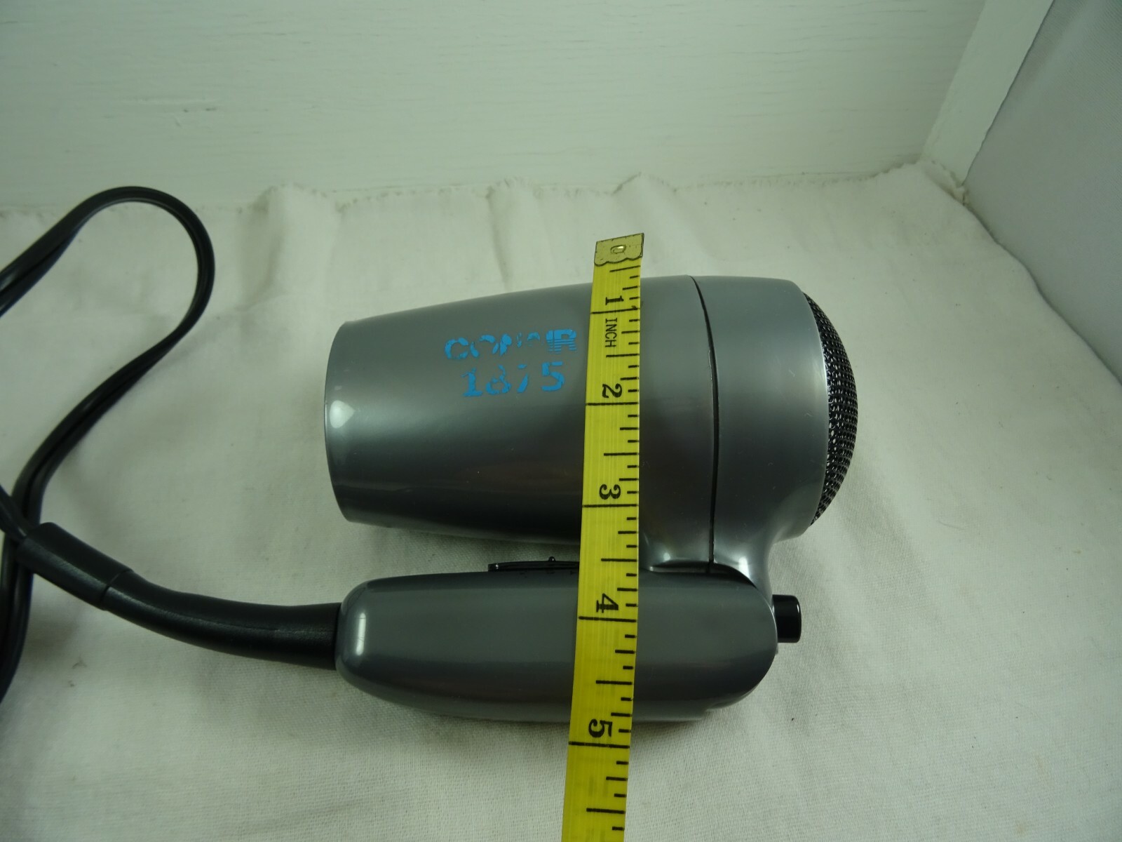 Conair 1875 Compact Hair Dryer Blower Folding Handle Model 124TLN | eBay