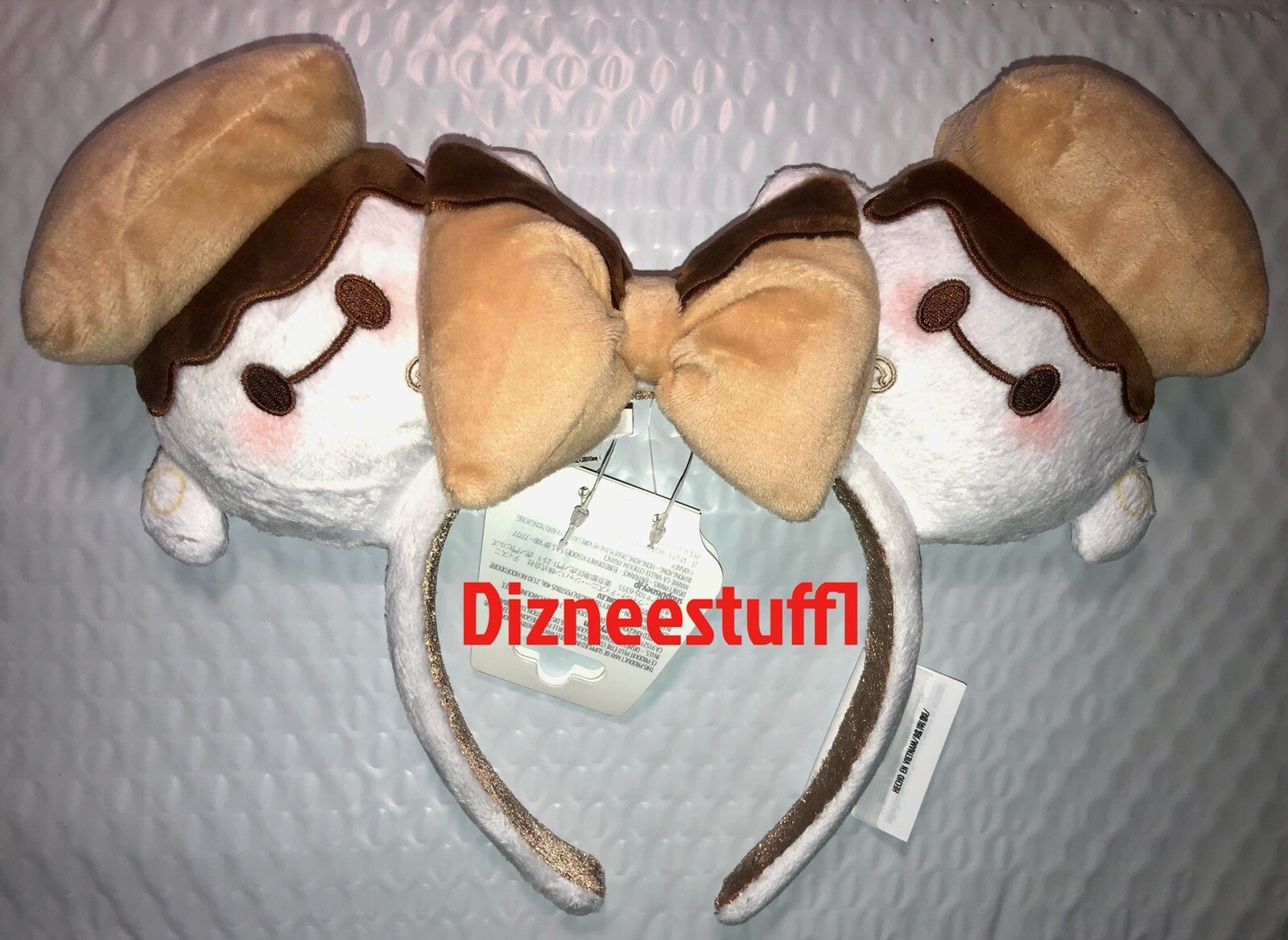 2024 Disney Parks Baymax Smores Munchlings Plush Minnie Ear Headband ...