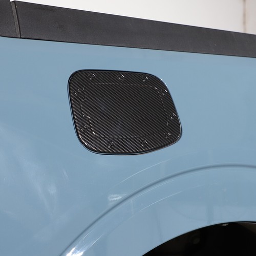 For Ford Maverick 2022+ Carbon Fiber Fuel Filler Door Gas Tank Cover ...