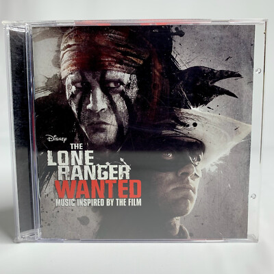 Disney The Lone Ranger Wanted CD Music Inspired by the Film Iggy Pop ...
