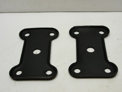 (2) C2/C3 1963-77 CORVETTE USED REAR LEAF SPRING ANCHOR PLATE BRACKET ...