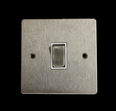 1 x Satin Nickel Single Light Switch | eBay UK