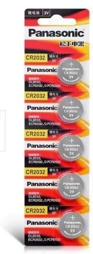 Up to10x For Genuine Panasonic COIN CELL CR2032 3v Lithium Batteries ...