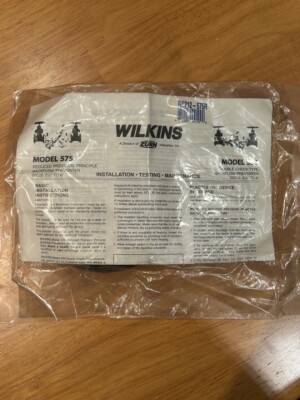 Wilkins RK212-575R - Rubber Repair Kit for Wilkins 575 Series Backflow ...