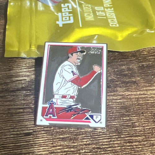 2023 Topps Series 1 Shohei Ohtani Exclusive Enamel Pin Collector's ...