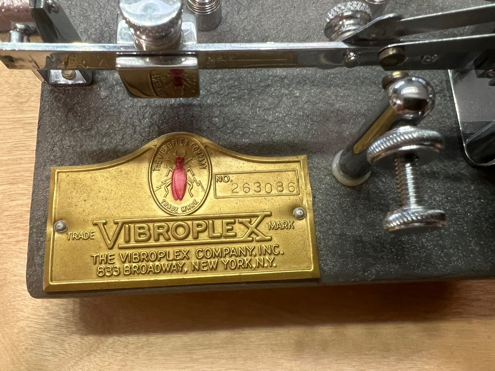 Vibroplex bug Telegraph Key Champion 1969 | eBay