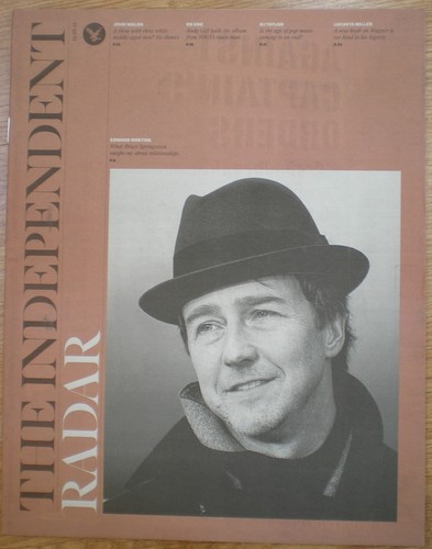 Edward Norton – Radar Magazine – 15 August 2015 | eBay