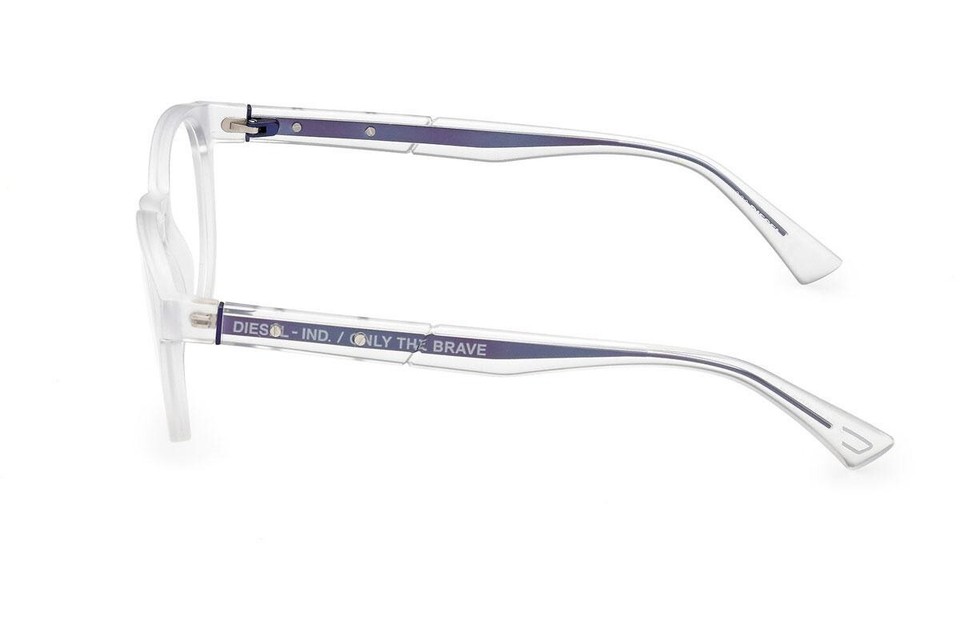 Diesel DL 5418 026 Crystal Clear Plastic Optical Eyeglasses Frame 53-18 ...
