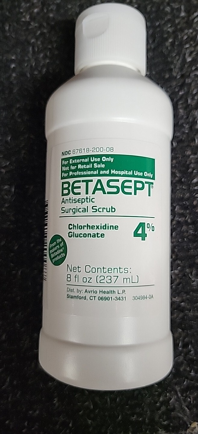 (6 Pack) Betasept Antiseptic Surgical Scrub 8oz bottle NEW | eBay