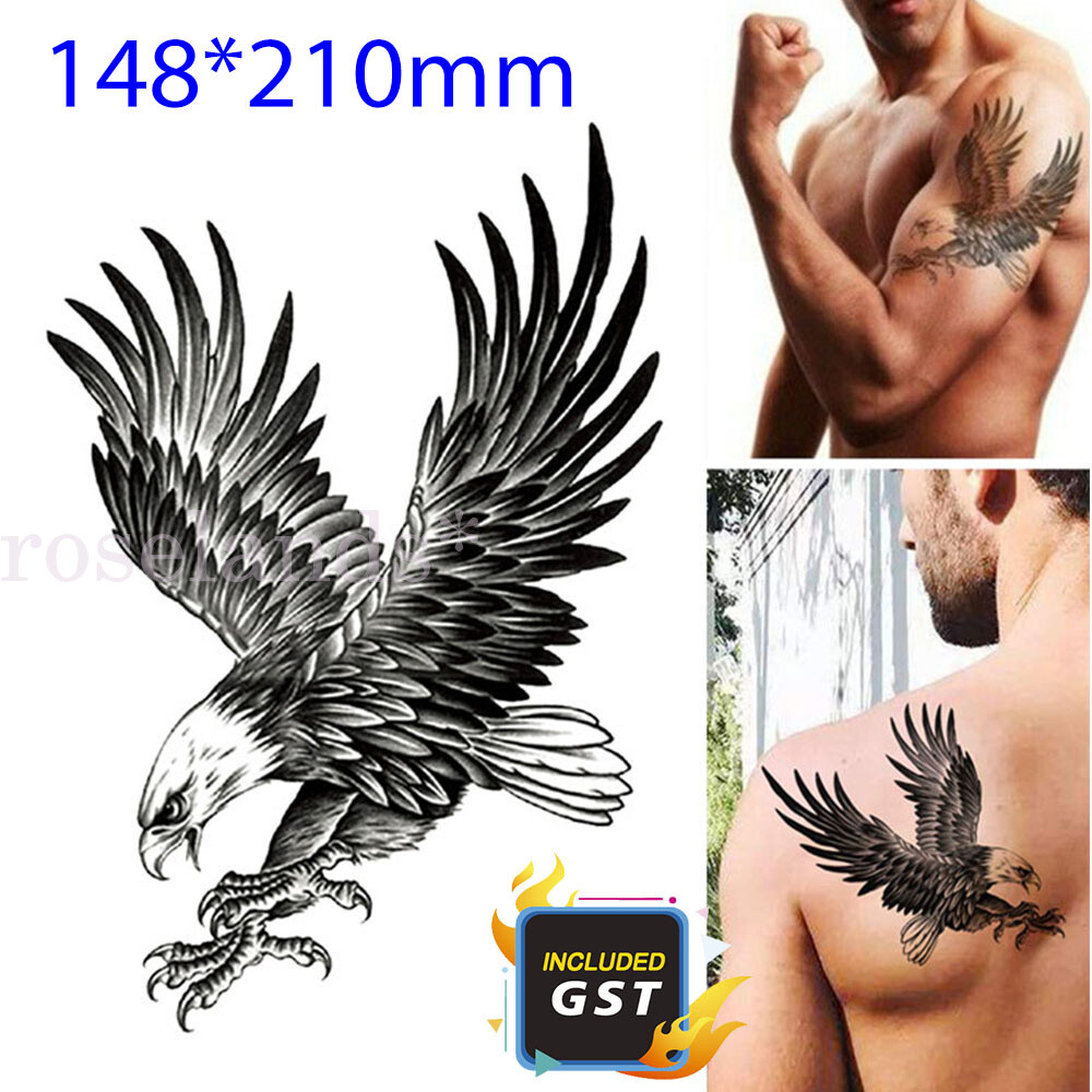 Soaring Eagle Chest Tattoo Geometric Raven By Thorik Sehab, Arthorik