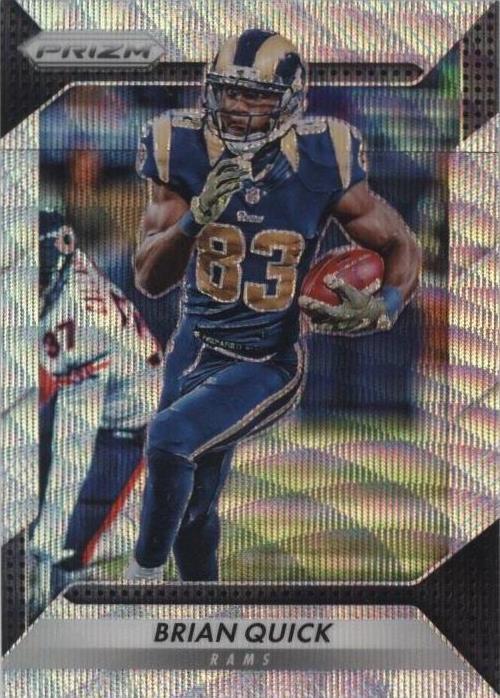 2016 Panini Prizm - Brian Quick #123 Blue Wave Prizm /149 for sale ...