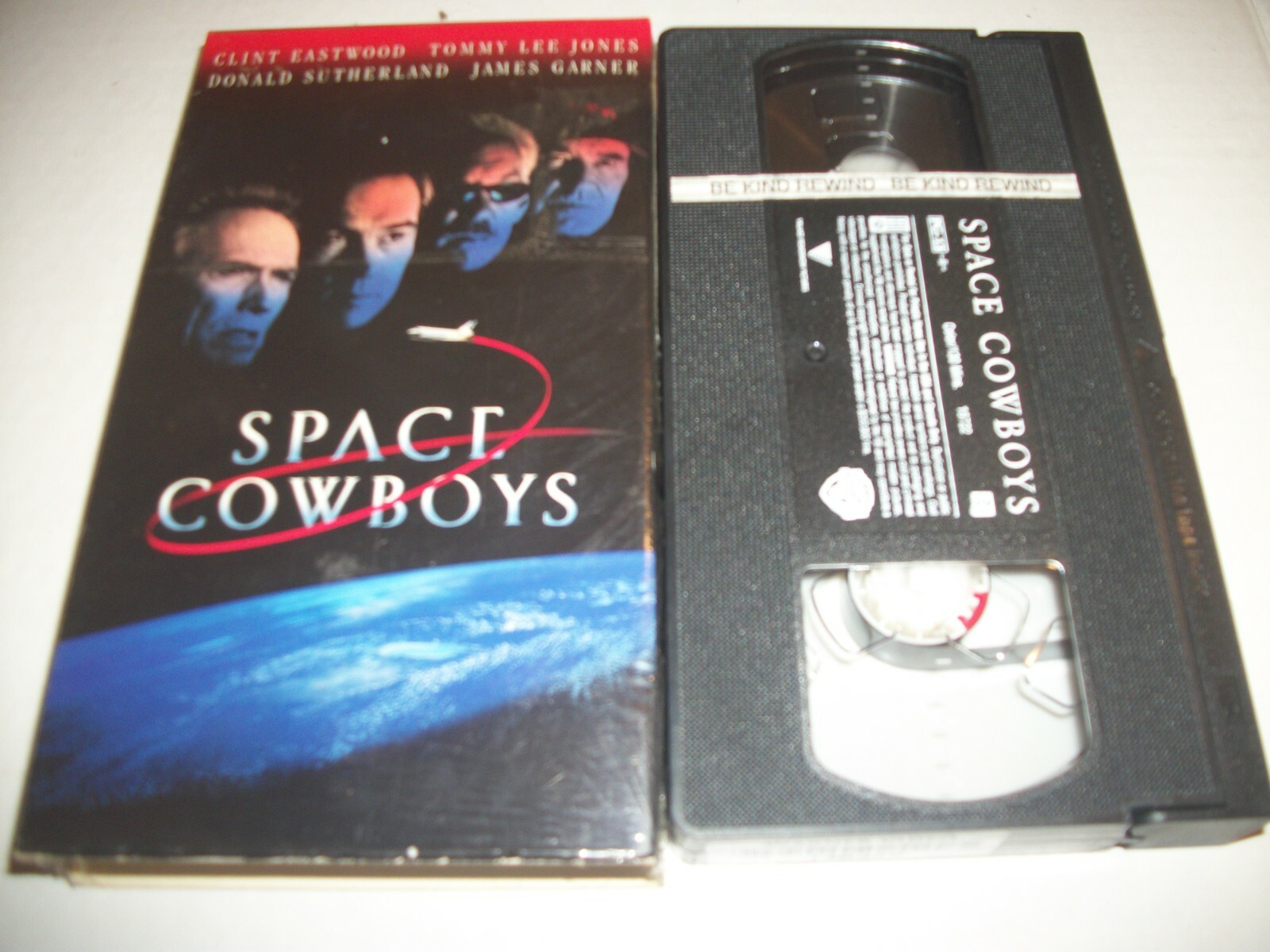 Space Cowboys (VHS, 2001) James Garner, Donald Sutherland, Tommy Lee ...