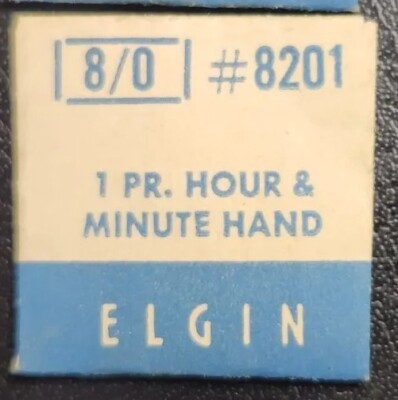 Vintage Elgin Hour & Minute Hand #8201 | eBay