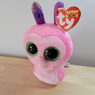 Ty Beanie Boos - SCOOTER the Pink Snail (6 Inch) NEW MWMTs - Plush ...