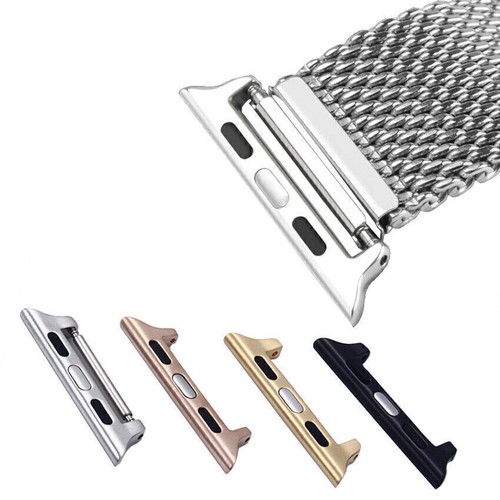 1 Pair Watch Strap Band Adapter Connection Connector For Apple Watch ...