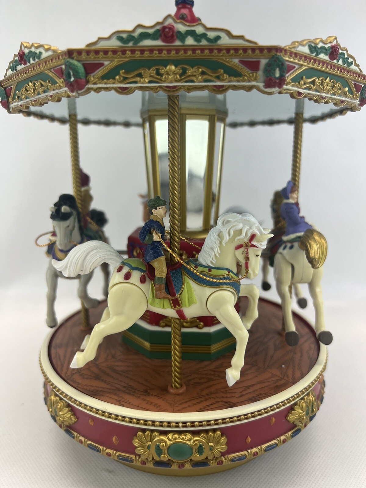 Mr. Christmas Holiday Go Round Merry Go Round Musical Animated 50 Songs ...