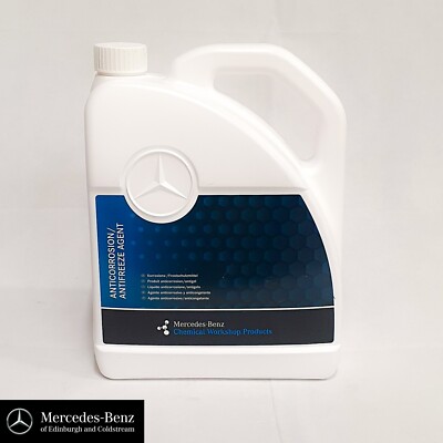 Genuine Mercedes-Benz Antifreeze Coolant MB325.6 5 Litre A000989180811 ...