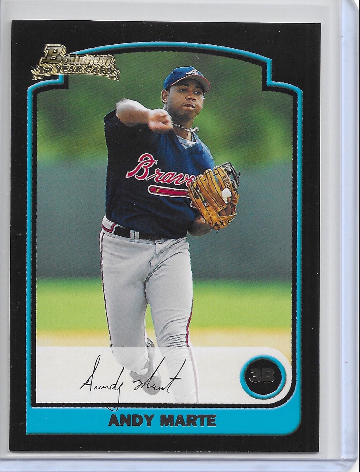 2003 Bowman Baseball Andy Marte Rookie / RC # 255 Atlanta Braves | eBay