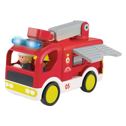 ELC 22.5cm Happyland Light/ Sounds Fire Truck Engine For Kids Children ...