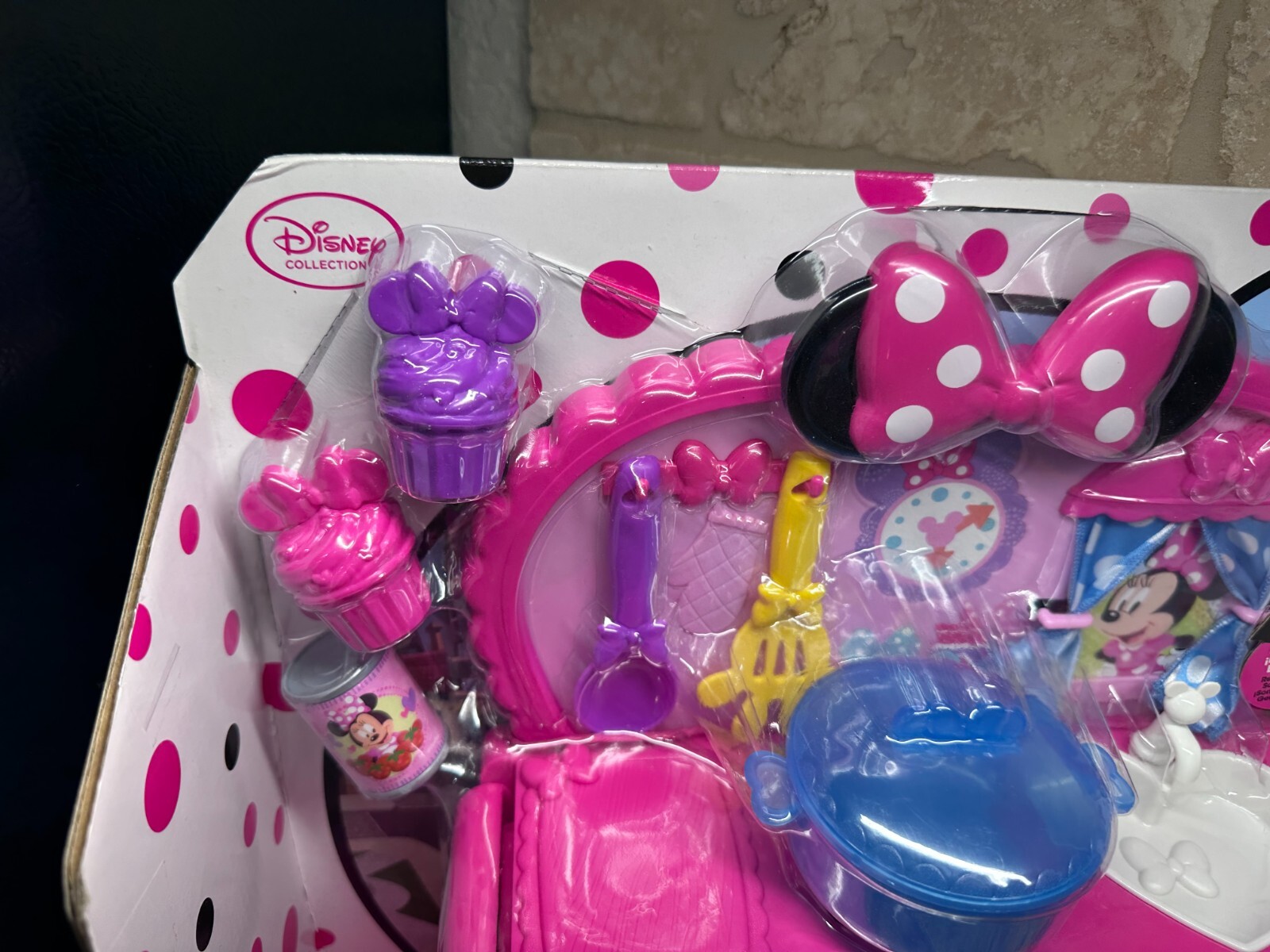 Disney Minnie Mouse Kitchen Play Set, Oven Set Pan Set Best Christmas ...