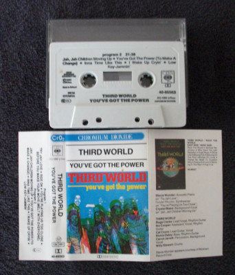 K7 CASSETTE AUDIO ORIGINAL 1982 THIRD WORLD YOU'VE GOT THE POWER ...