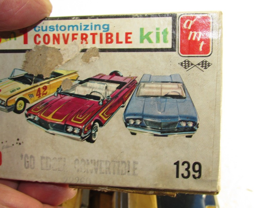 1960 Edsel Ranger Convertible Model Car Plastic FoMoCo AMT with Box | eBay