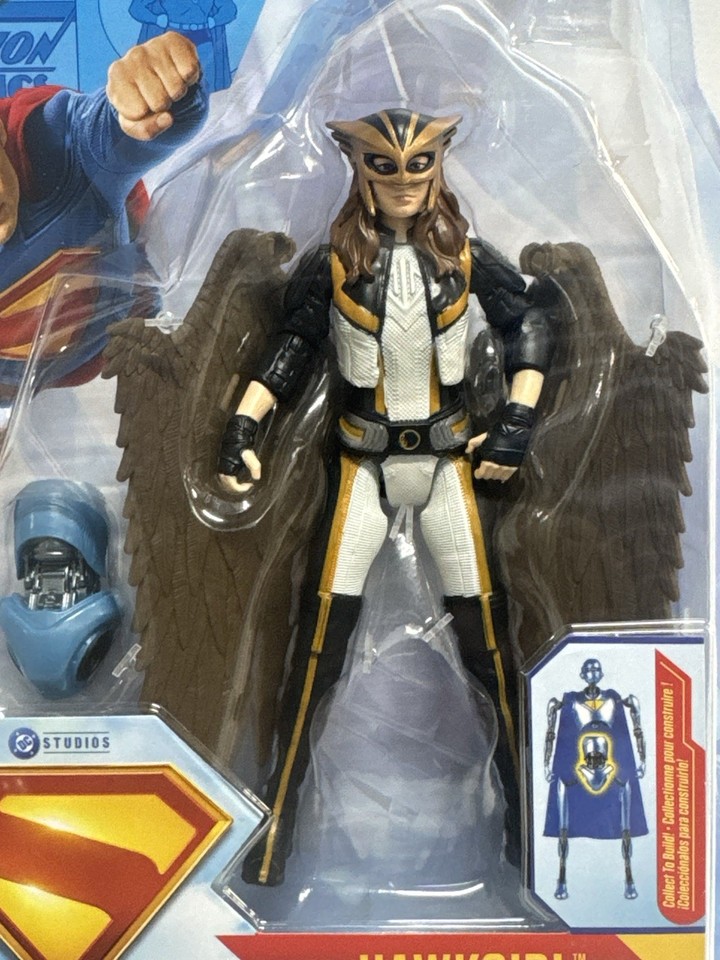 DC Superman Movie Hawkgirl 6" Action Figure Robot BAF Spin Master 2025 | eBay