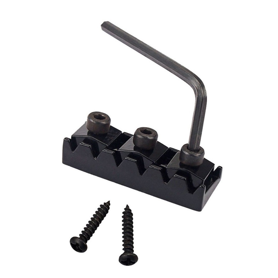 Zinc Alloy Locking Nut Guitar String Lock Tremolo Bridge Nut | eBay ...