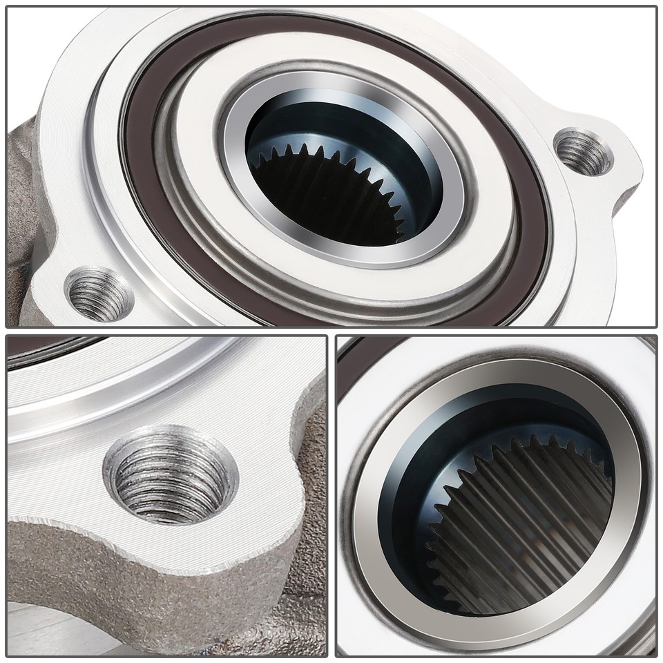 FOR 07-18 BMW X5 X6 AWD FRONT LEFT OR RIGHT SIDE WHEEL BEARING & HUB ...