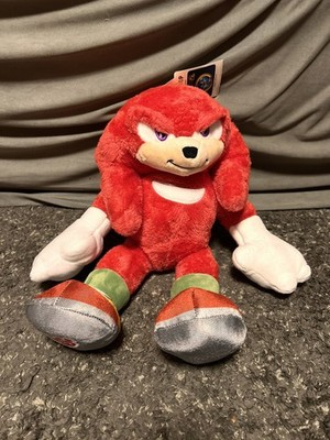 Red Sonic The Hedgehog 2 Knuckles Build A Bear Plush BUILD-A-BEAR 17 ...