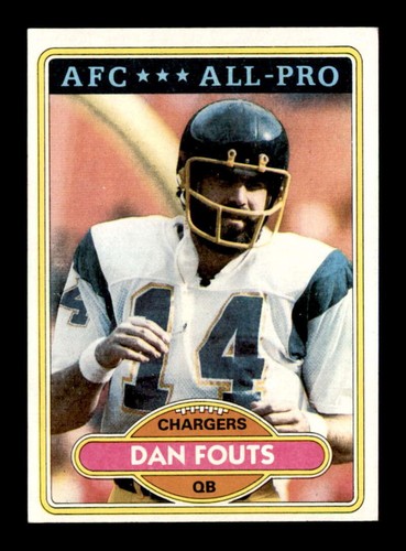1980 Topps #520 Dan Fouts AP NM X3290507 | eBay