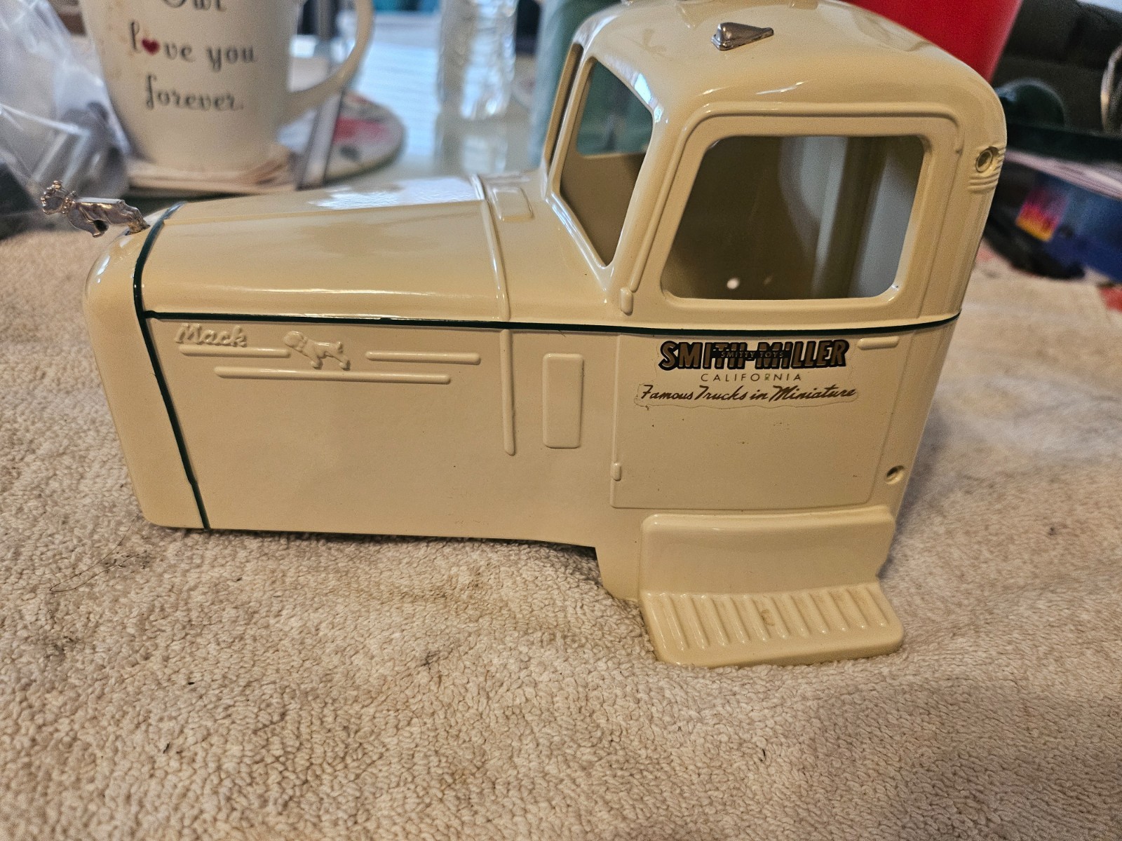 NEW ORGINIAL SMITH MILLER L MACK CAB BEIGE WITH BEIGE GRILL DRILLED FOR ...