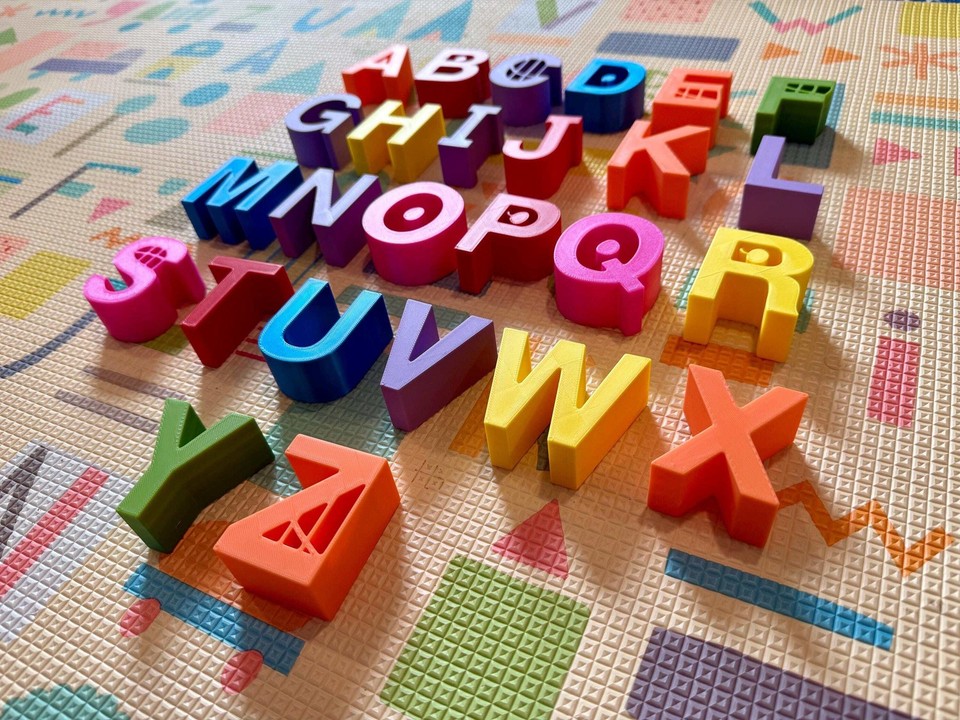 TVOkids Style Letters - 3D | eBay
