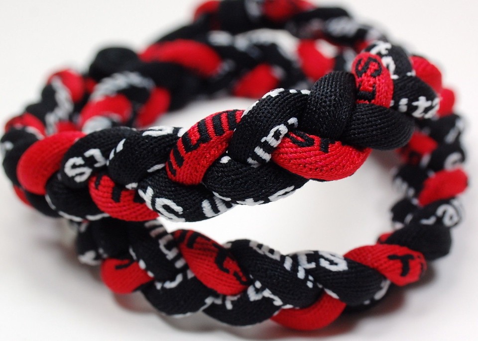 24" and 20" Tornado Braided Sports Rope Necklace Twisted Baseball ...