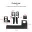 Carbon Fiber Center Console Dashboard Panel Frame Trim For Ford F150 ...