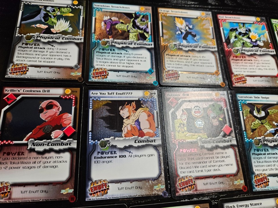 DBZ CCG 2002 Dragonball Z TCG Tuff Enuff Promo Limited Edition 20 of 22 ...